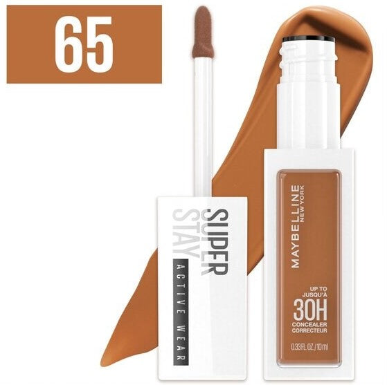 Maybelline Superstay 30 Hour Active Wear Concealer 65 Deep Bronze ...