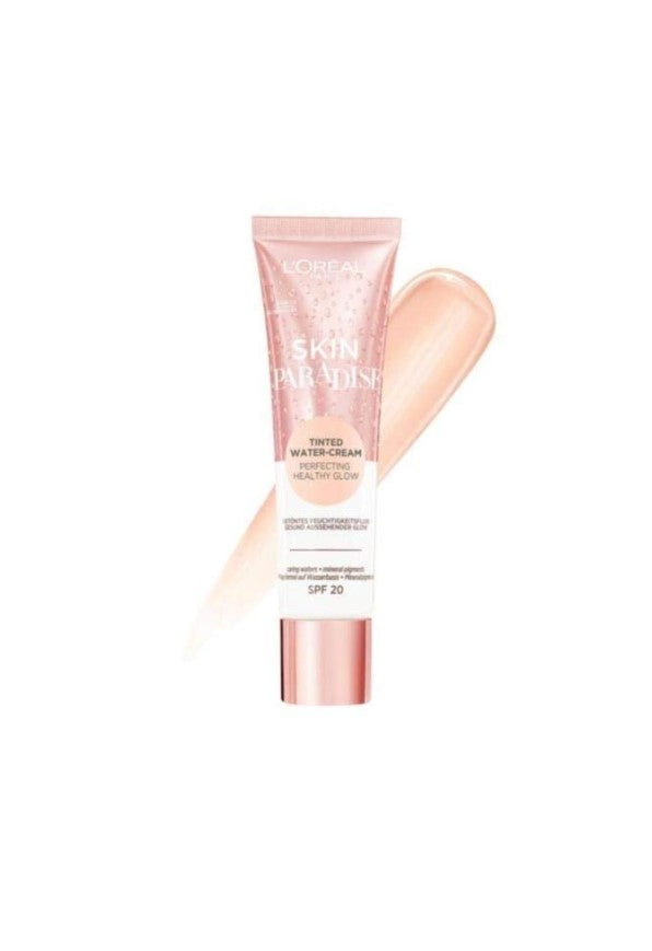 L'Oreal Skin Paradise Tinted Water Moisturiser Foundation 02 Fair ...