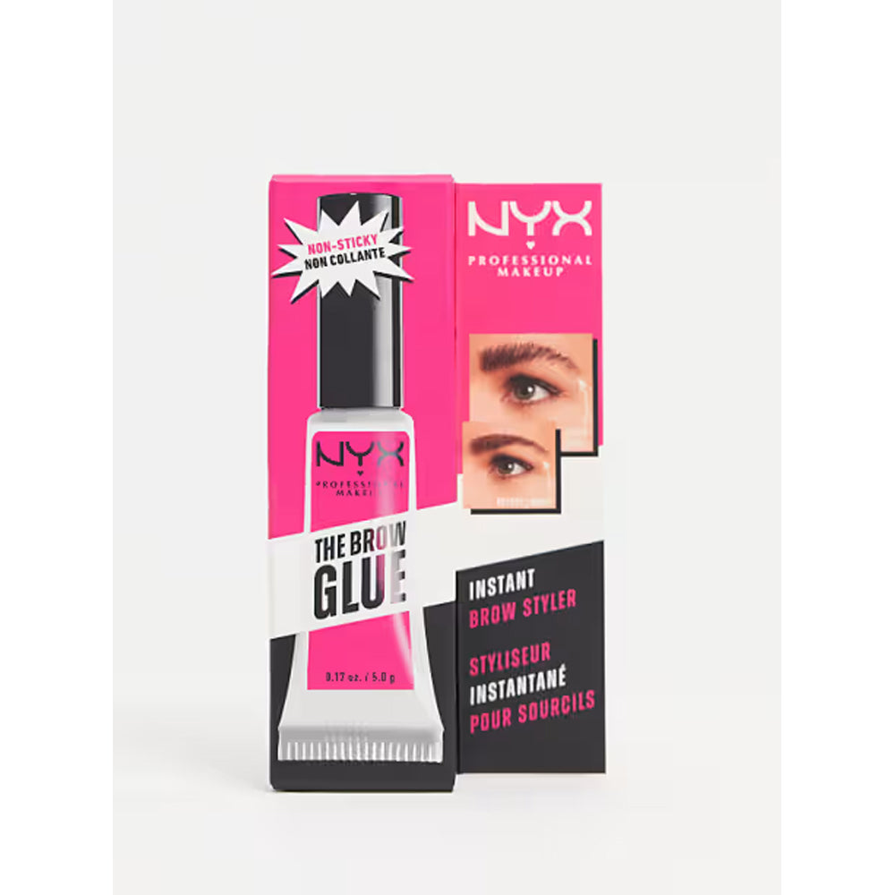 NYX The Brow Glue Instant Eyebrow Styler 01 Transparent — Beautynstyle