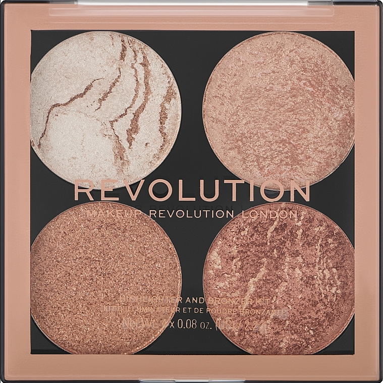 Revolution Cheek Kit Highlighter And Bronzer Kit Dont Hold Back ...