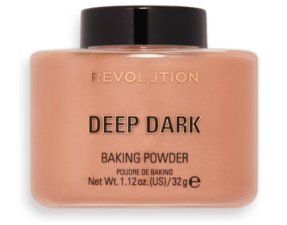 Revolution Loose Baking Powder Deep Dark — Beautynstyle