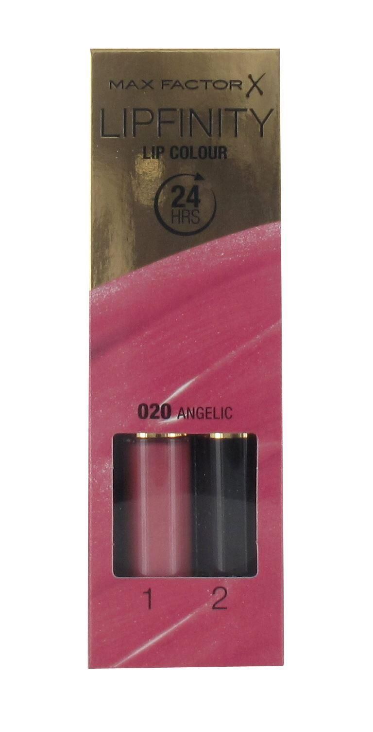 Max Factor Lipfinity Lip Color 24 Hour Lipstick 020 Angelic — Beautynstyle